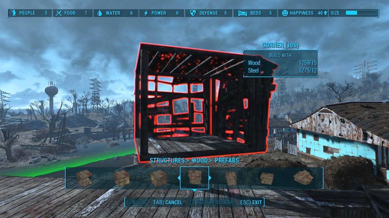 Fallout 4: Let's Play #5 - Building our first small base in Sanctuary ...