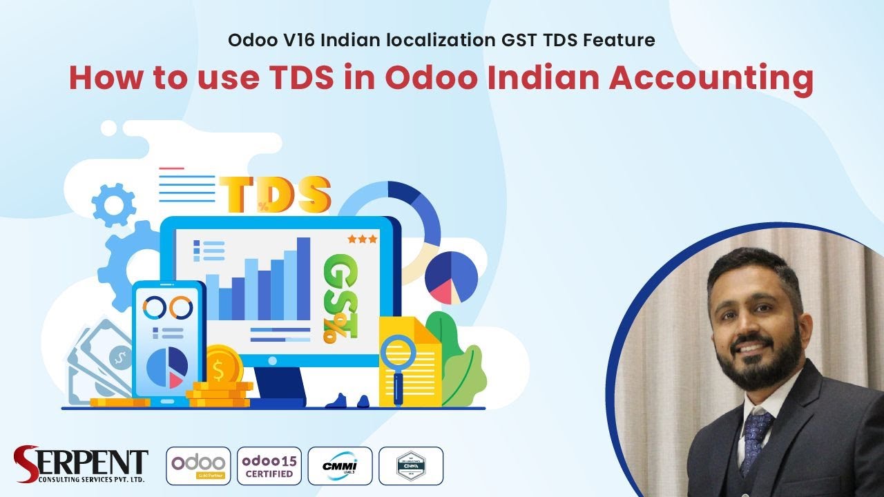 How to use TDS in Odoo V16 Indian Accounting. #accounting #odoo16 #gst ...