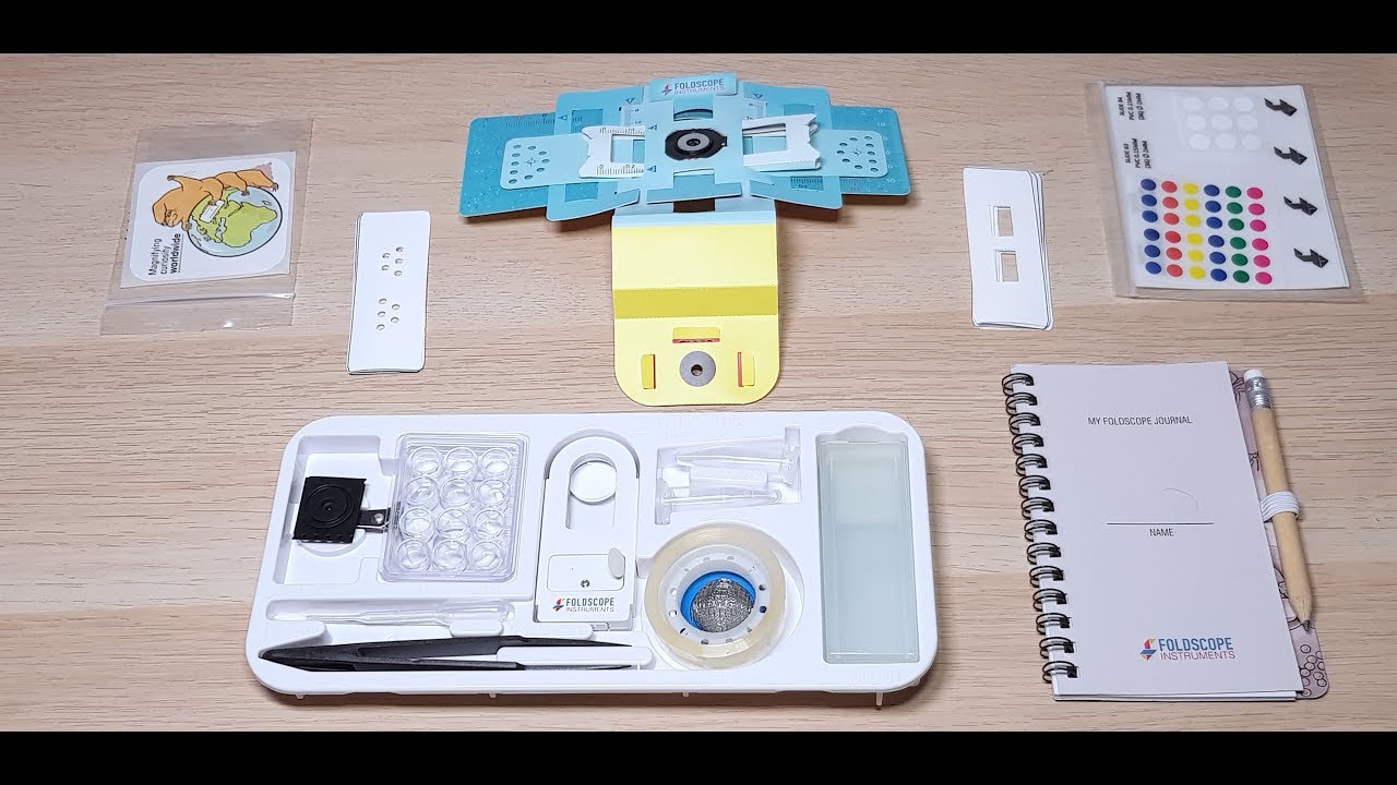 Foldscope Unboxing and Assembling | Geeky Eyes - YouTube