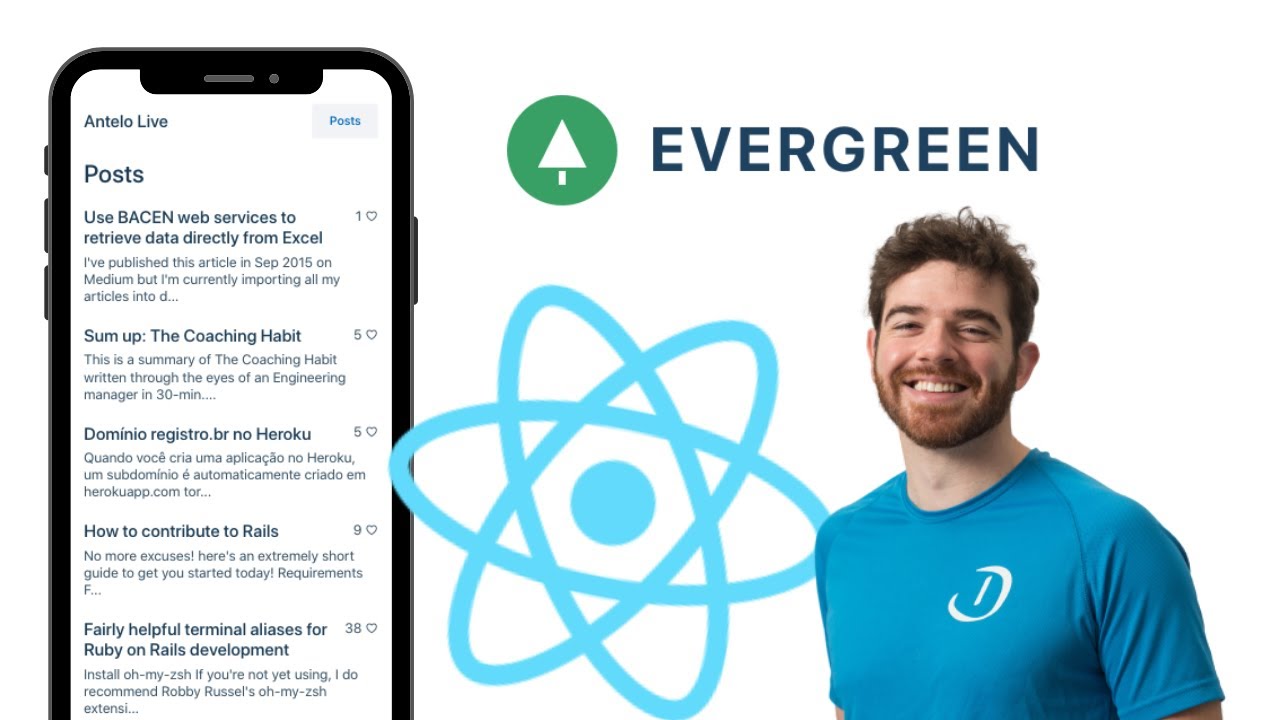 Live #6: Adapt Evergreen React UI to mobile - YouTube
