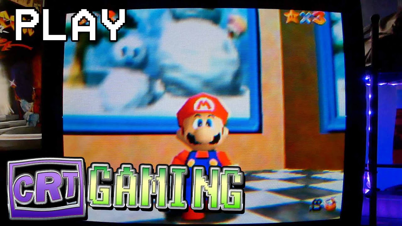 Super Mario 64 for Nintendo 64 (CRT Gaming) - YouTube