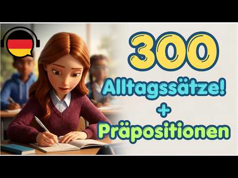 300 Alltagssätze mit Präpositionen 📚|Einfach erklärt 🔥 Perfekt für Anfänger