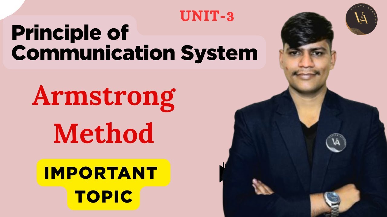 Armstrong Method | FM Generation | PCS | Vijaya Academy | - YouTube