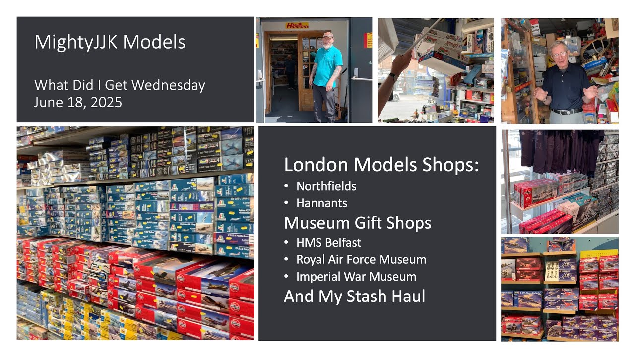 London Model Shops & Haul - What did I buy Wednesday - 6/18/25 - YouTube