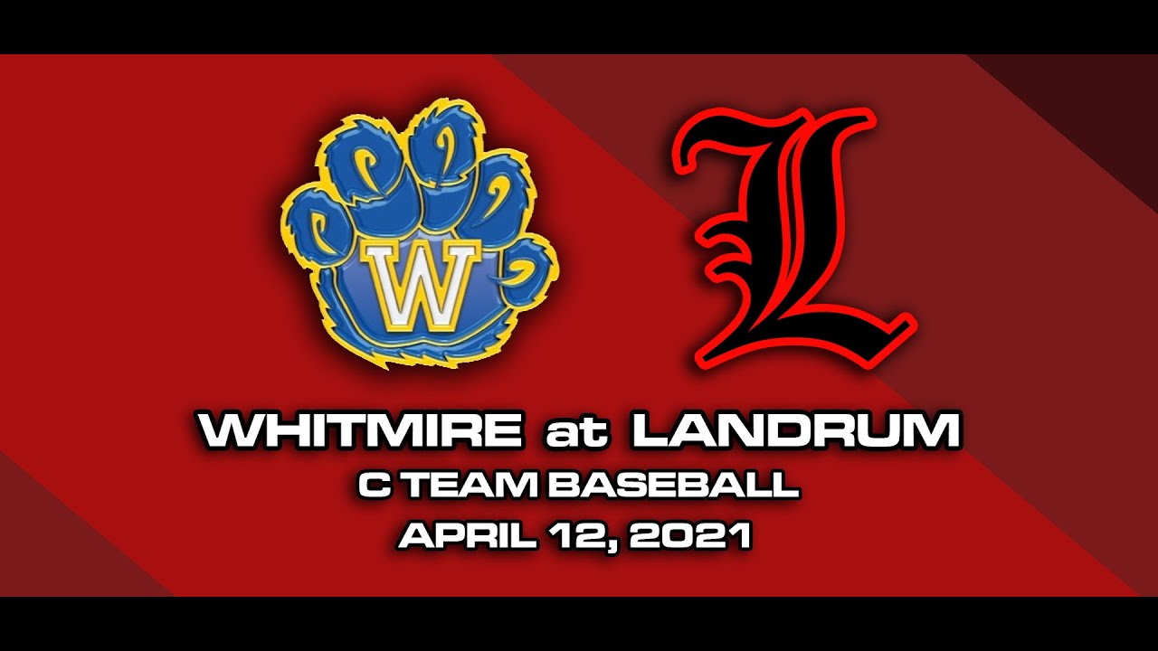 Landrum Cardinals vs. Whitmire Wolverines - C Team Baseball - YouTube