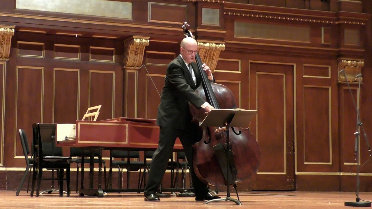 Edwin Barker - 1. Stacatto- Legato: Eight Etudes for double bass solo ...