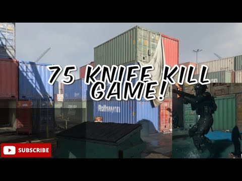 75 Kill game with two different knives! - YouTube