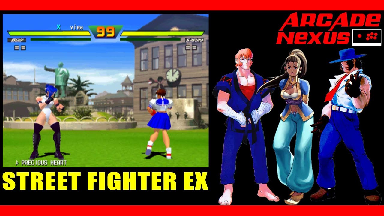 Street Fighter EX - Stage - Sakura - YouTube
