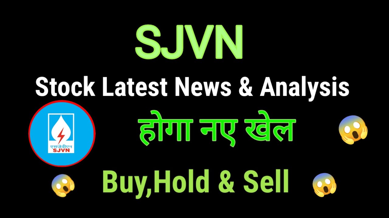 sjvn share news today l sjvn share price today l sjvn share latest news ...