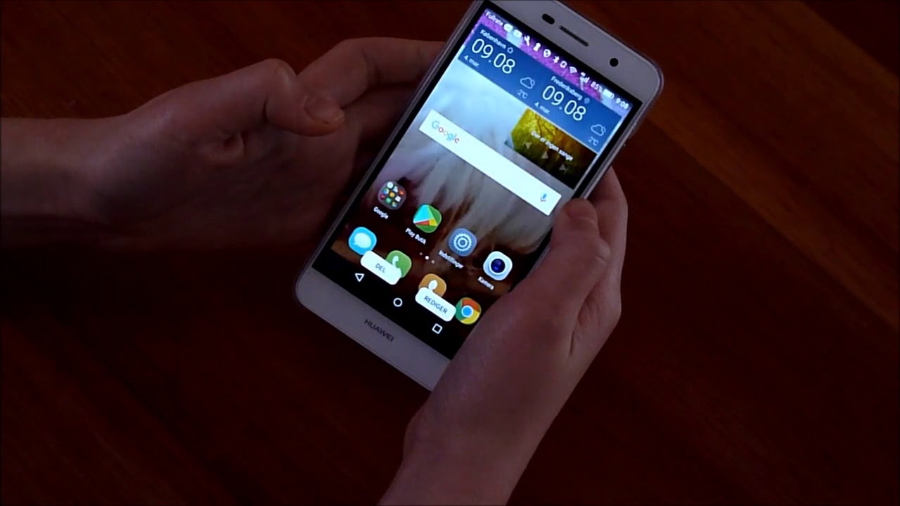 Hvordan tager man Screenshot med en HUAWEI Y6? - YouTube