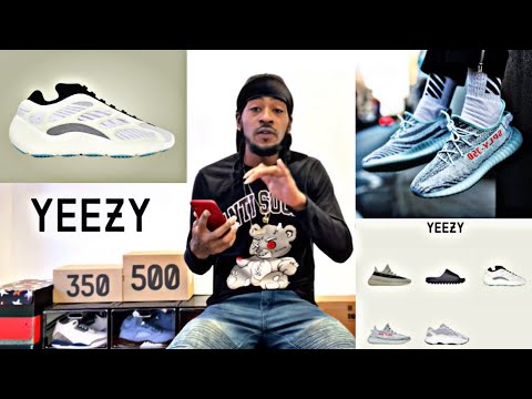 RETURN OF THE YEEZY BOOST 350 "BLUE TINT" SINCE 2017 + YEEZY 700 V3 ...