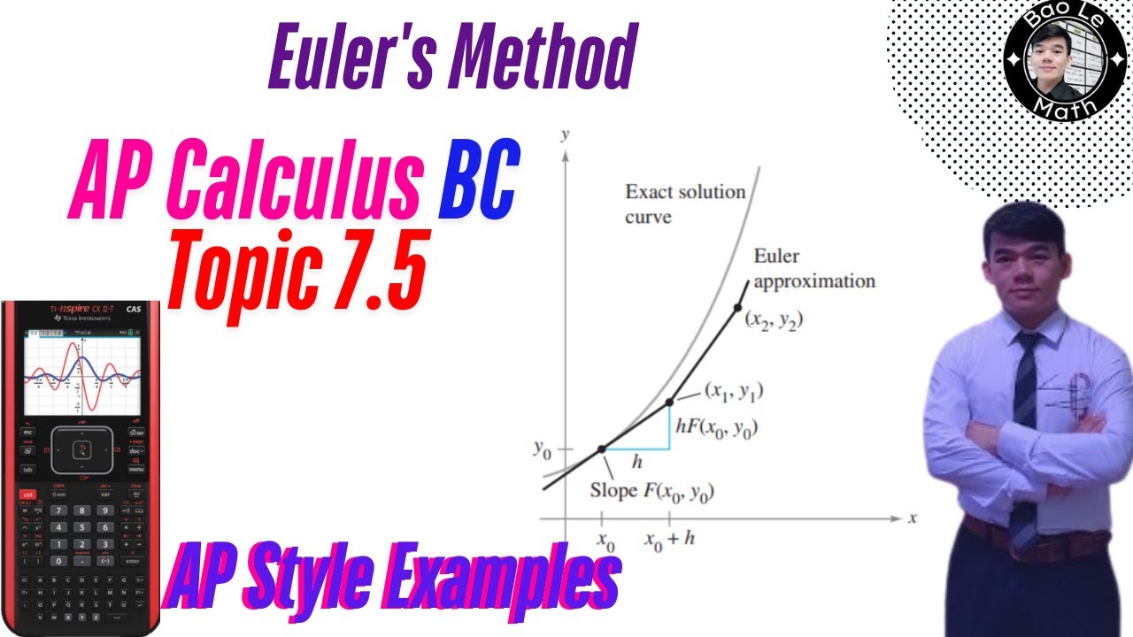 AP Calculus BC | Topic 7.5 | Approximate a Solution Using Euler’s ...