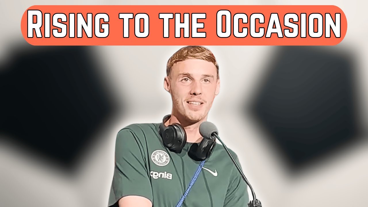 Cole Palmer Post-Match Interview after ChelseaFC 3-0 PSG at the Club ...