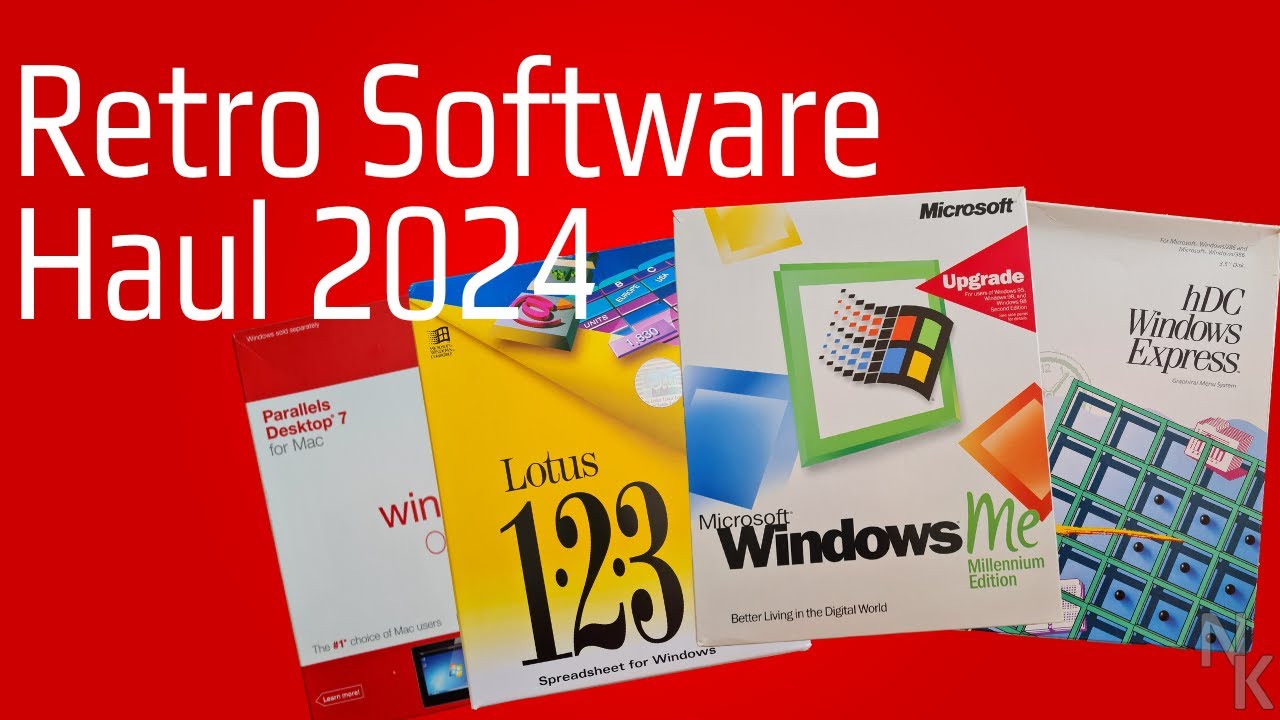 Retro Software Haul 2024 - YouTube