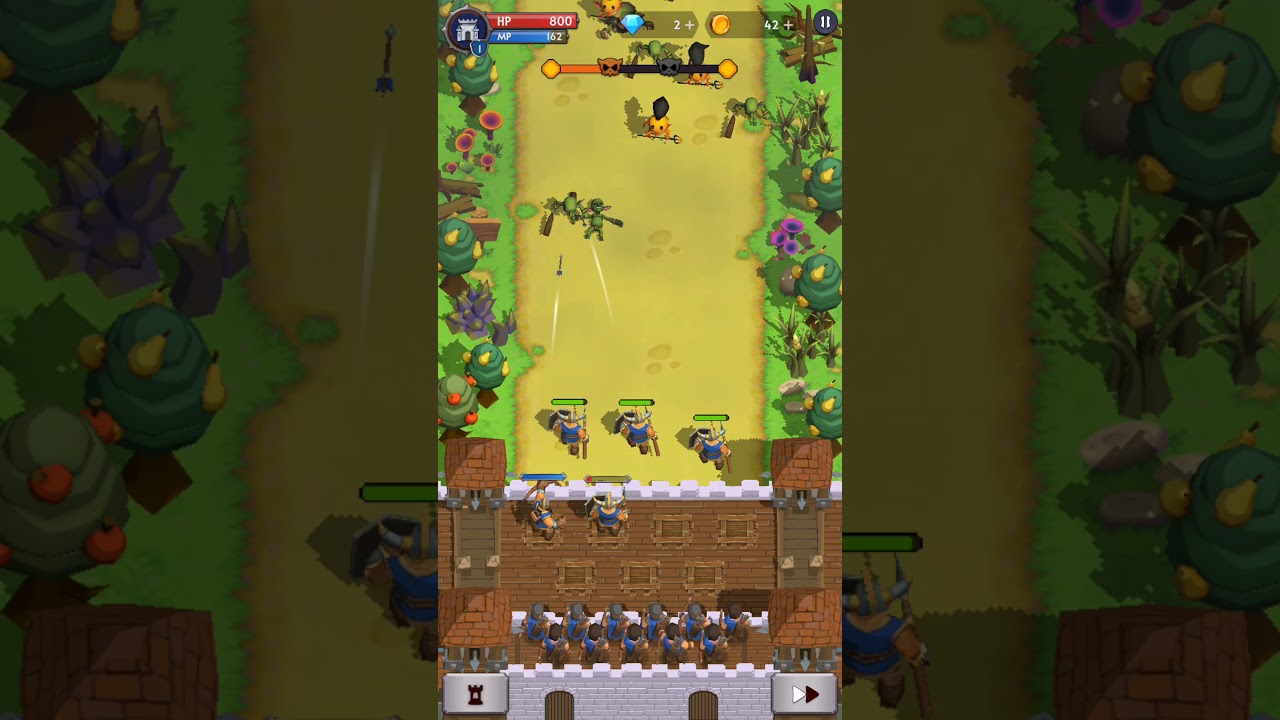 【Hero Castle Wars】Stage21 - YouTube