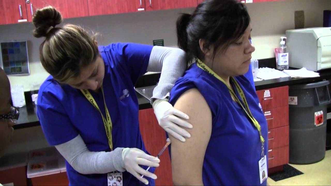 In The Medical Assistant Lab At Charter College Long Beach - YouTube