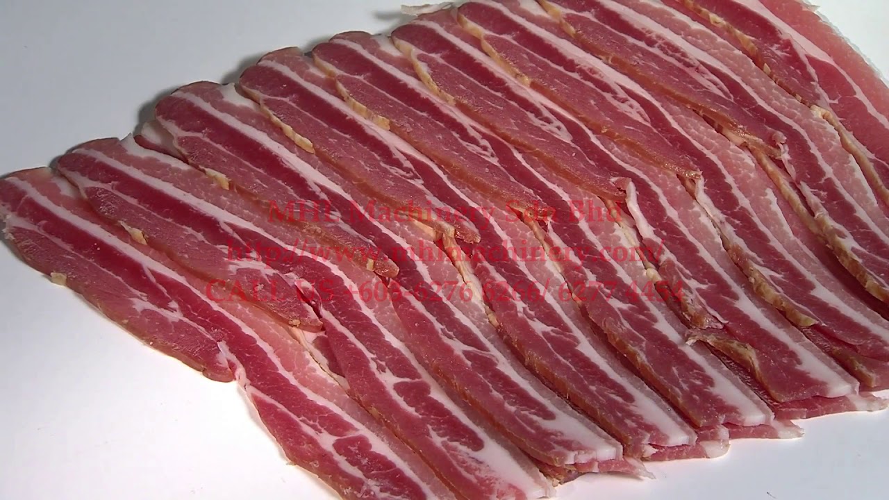 Treif Portion Cutter Machine, Lion FB Bacon (Floor Type) - YouTube