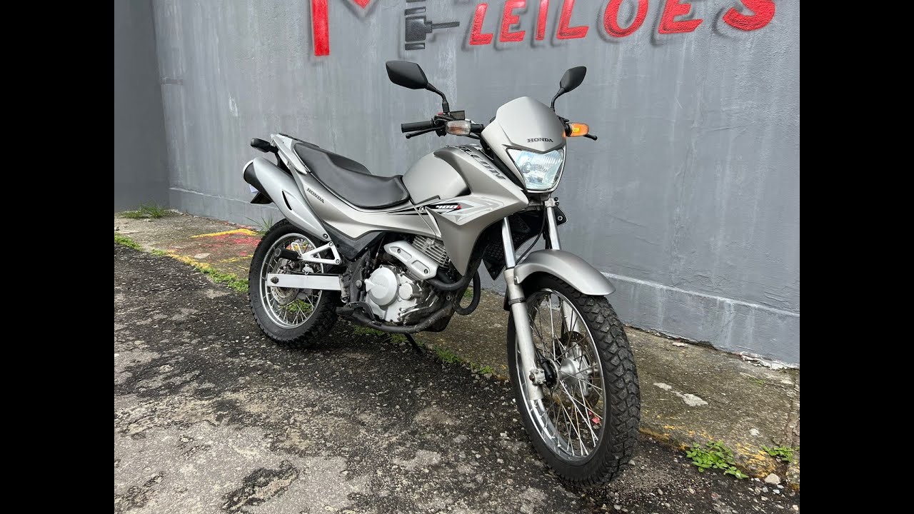 LEILÃO DE VEÍCULOS - HONDA NX FALCON 400I 2013 - YouTube