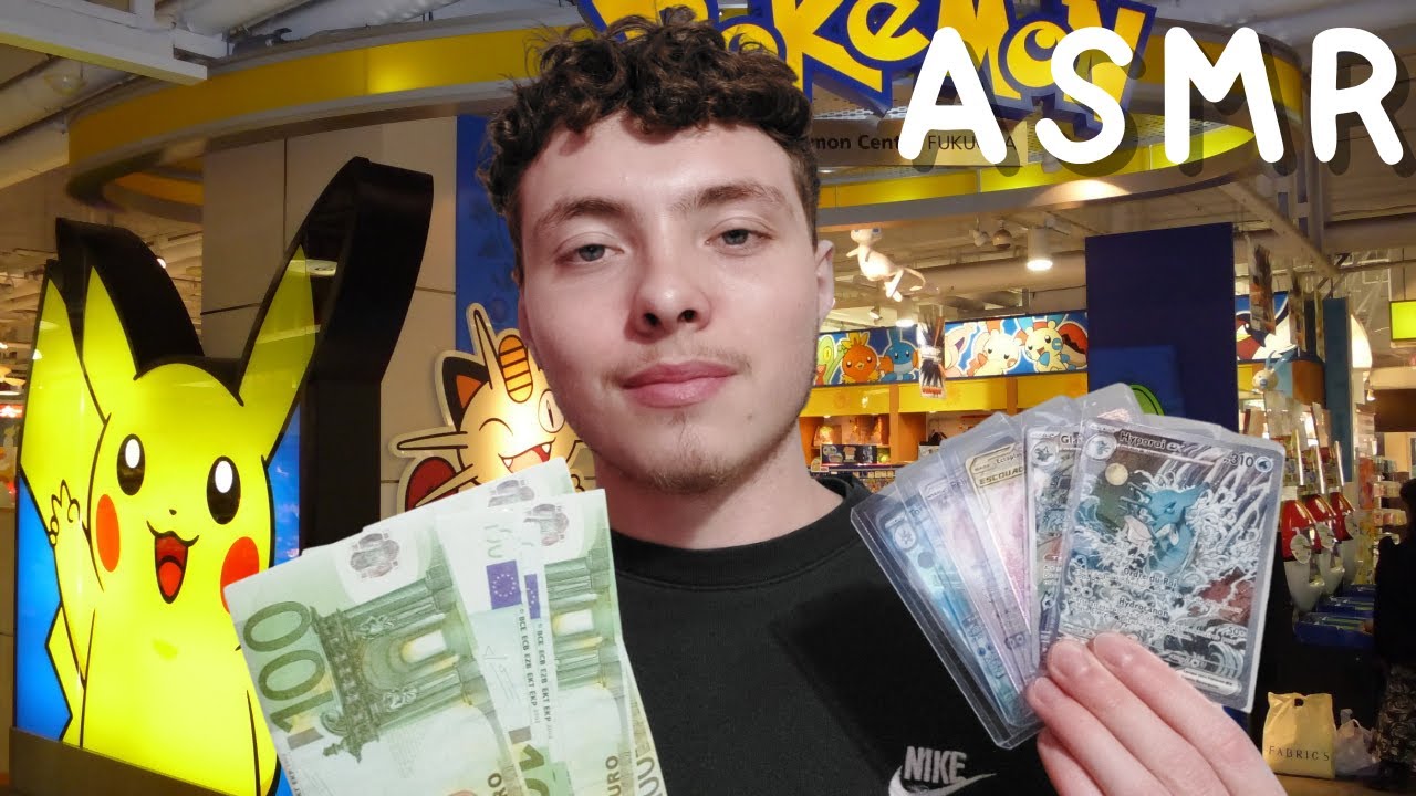 ASMR FR: Roleplay Je rachète tes cartes pokémon - YouTube