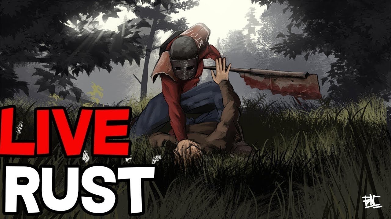 The noob who wanted to build a base- Rust - YouTube
