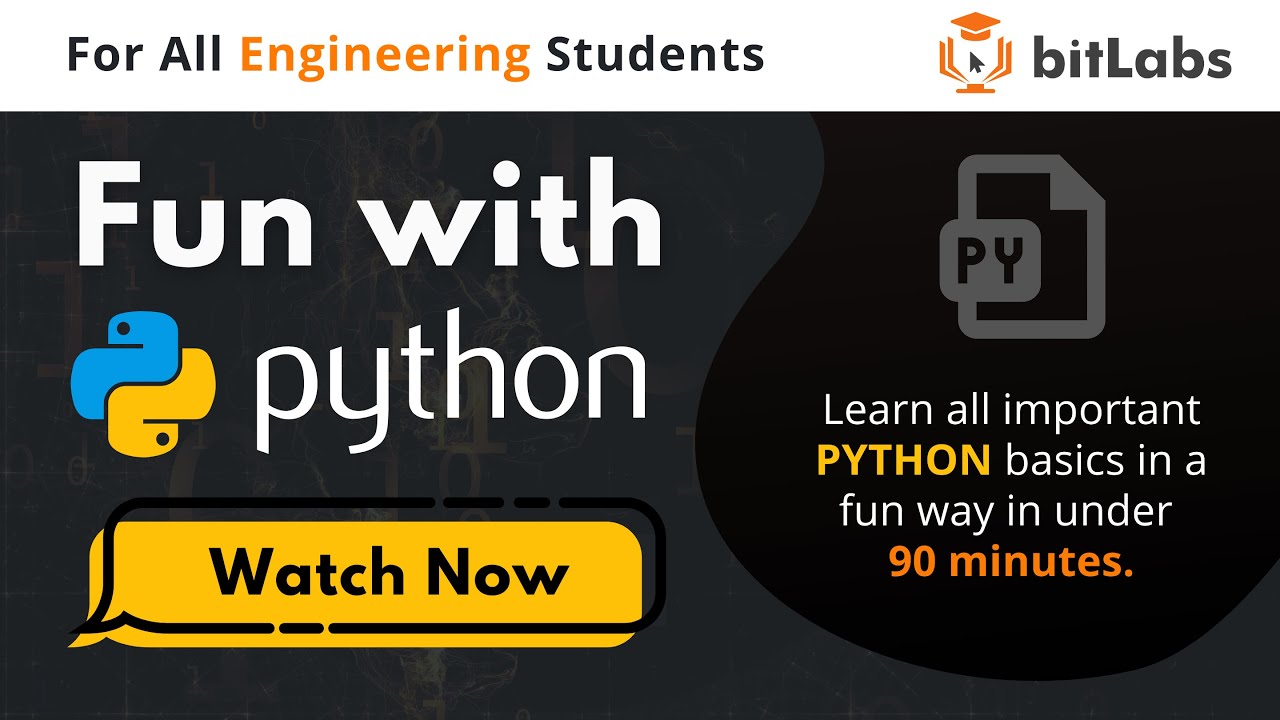 Fun With Python Recorded Webinar BitLabs YouTube Fun With Python Recorded Webinar BitLabs YouTube
