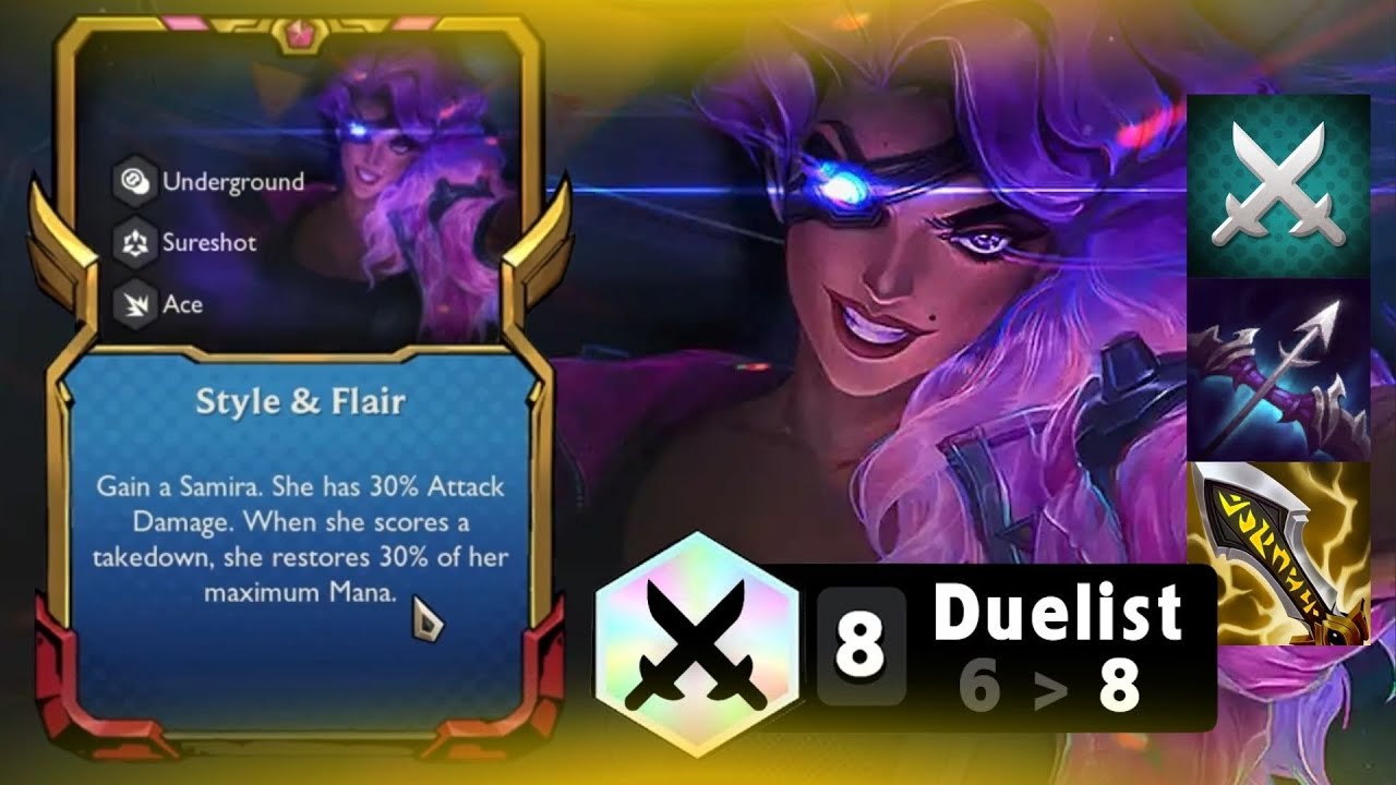New Duelist Comp - Set 8.5 - 8 Duelist Samira Carry - I Team Fight ...