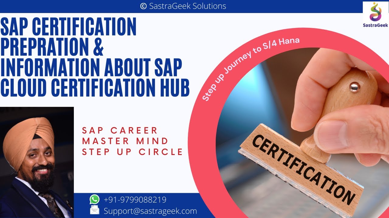 SAP Certification Preparation & Information about SAP Cloud ...