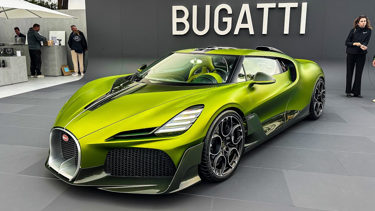First Look At The NEW $20,000,000 Bugatti Brouillard (Monterey Car Week ...