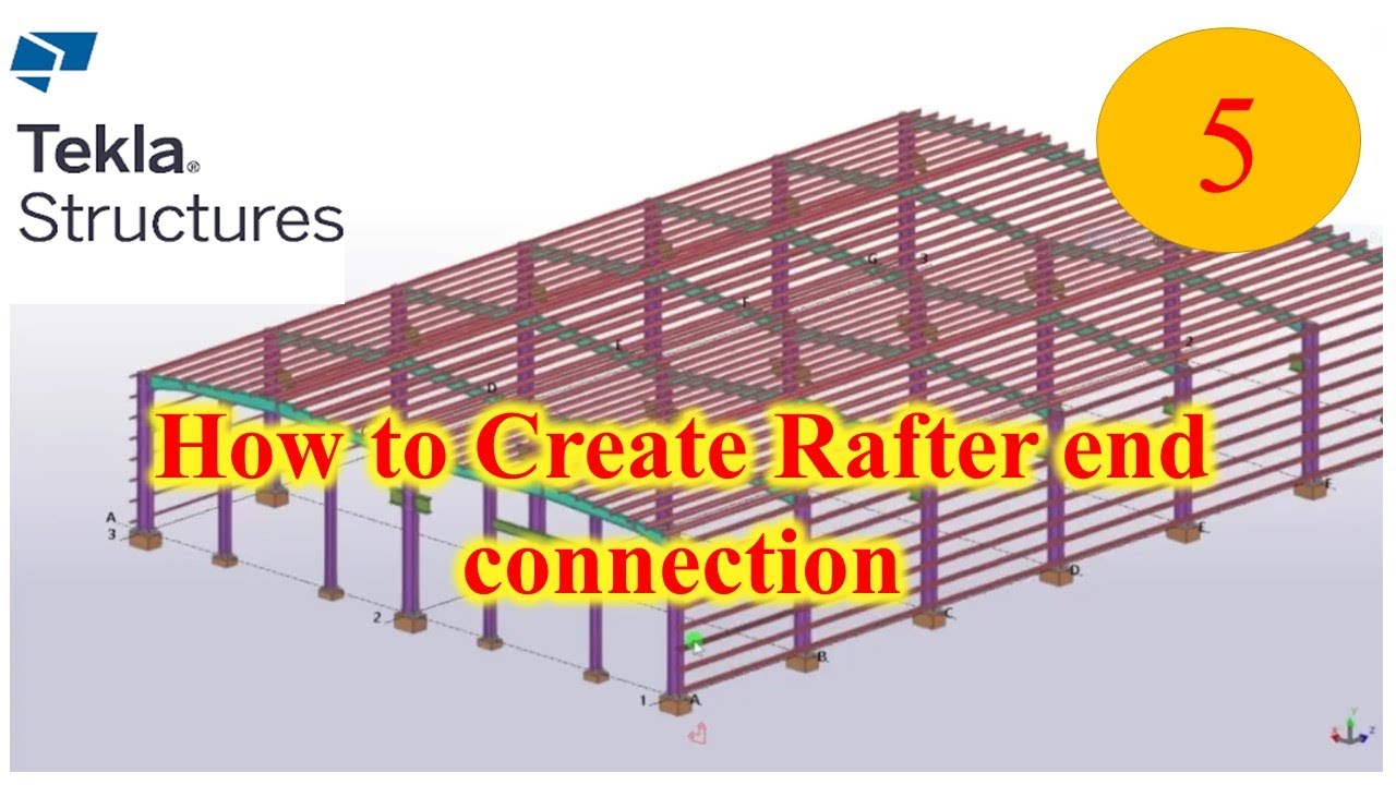 How to Create Rafter end connection-Part 05 - YouTube