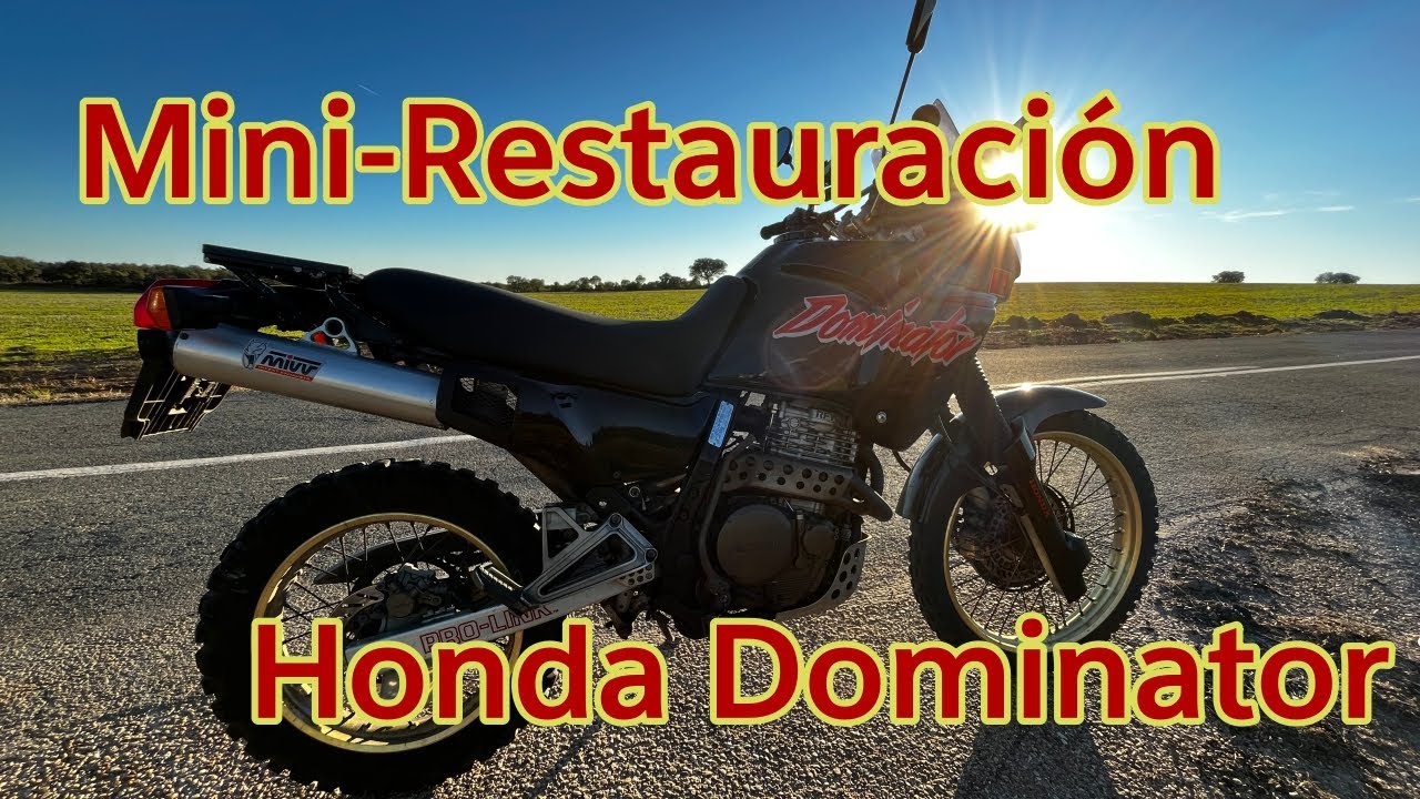 Mini Restauración Honda Dominator NX 650 - YouTube