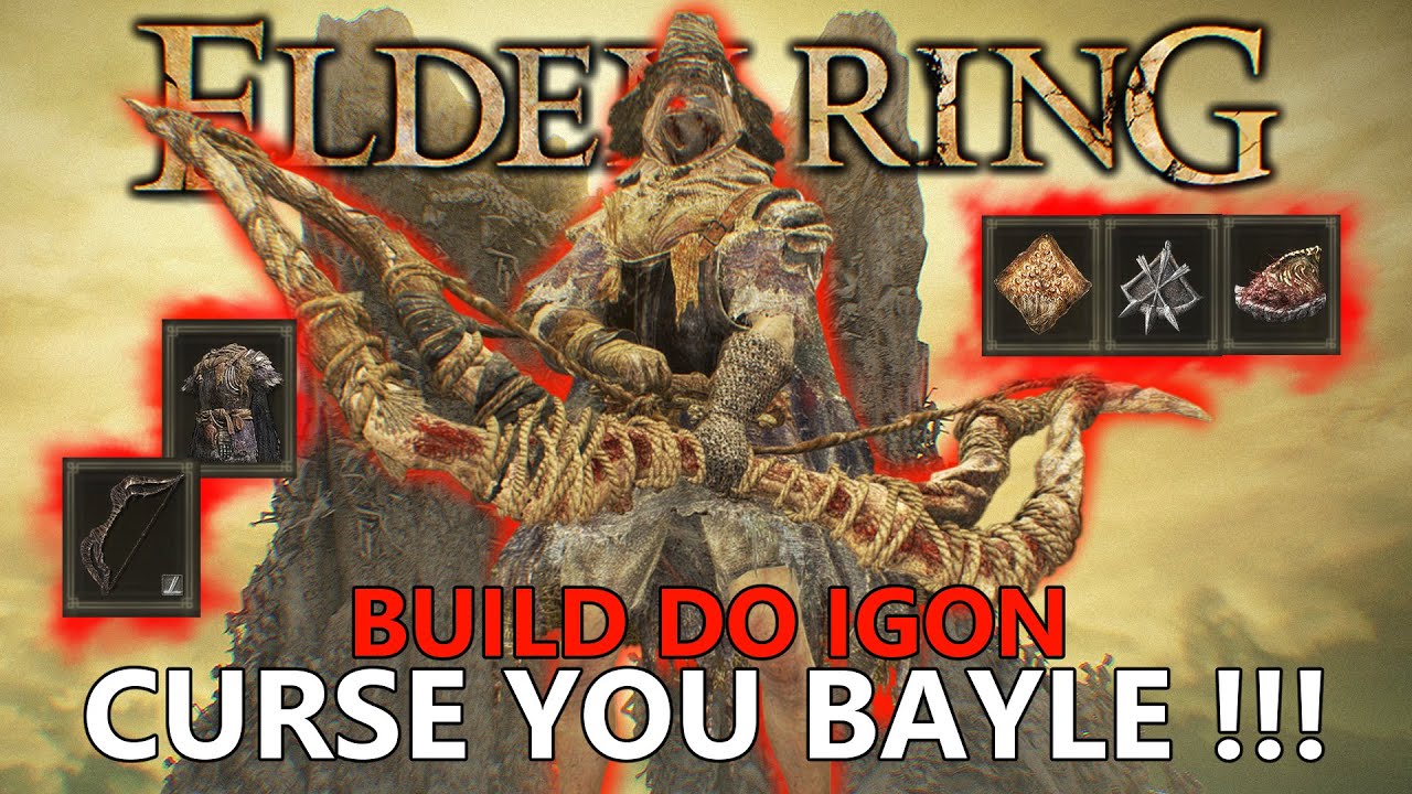 ELDEN RING COM A BUILD MAIS OP DO IGON JÁ FEITA NA HISTÓRIA KKKKKK ...