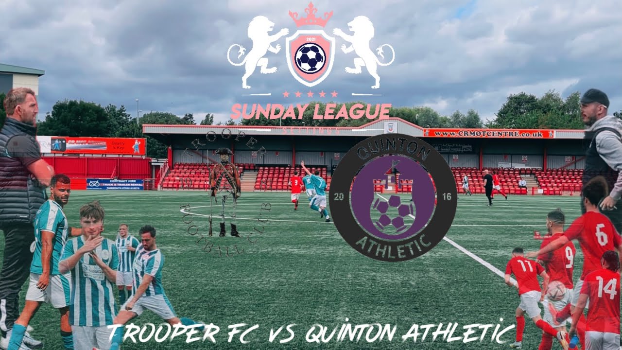 Sunday League Settings - Trooper FC vs Quinton Athletic - Pre Season ...