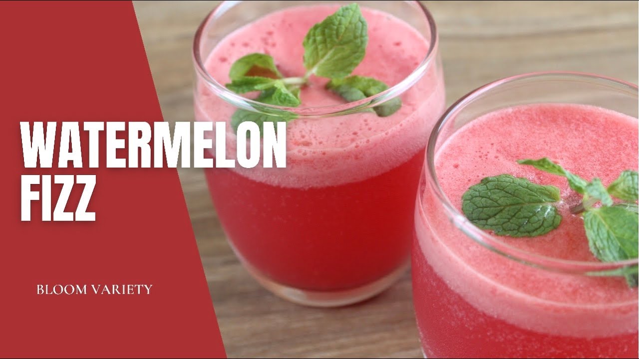 Watermelon Fizz | Mocktail | Bloom Variety - YouTube