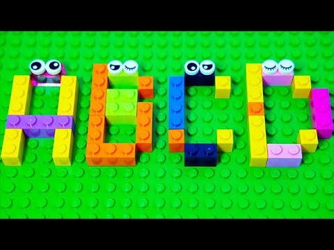Learn Colors and ABC with LEGO Part 1 - Fun Learning for Kids - YouTube