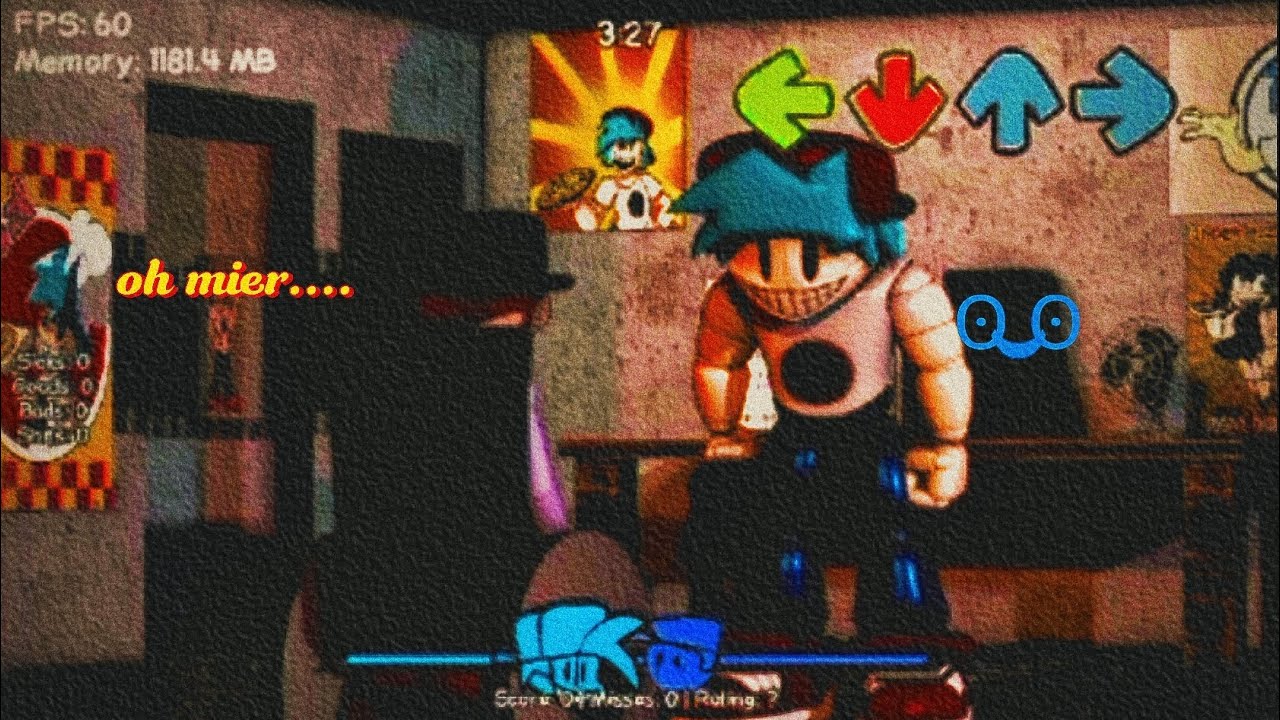 friday night vs random wees dave & bambi extended - security guard dave ...