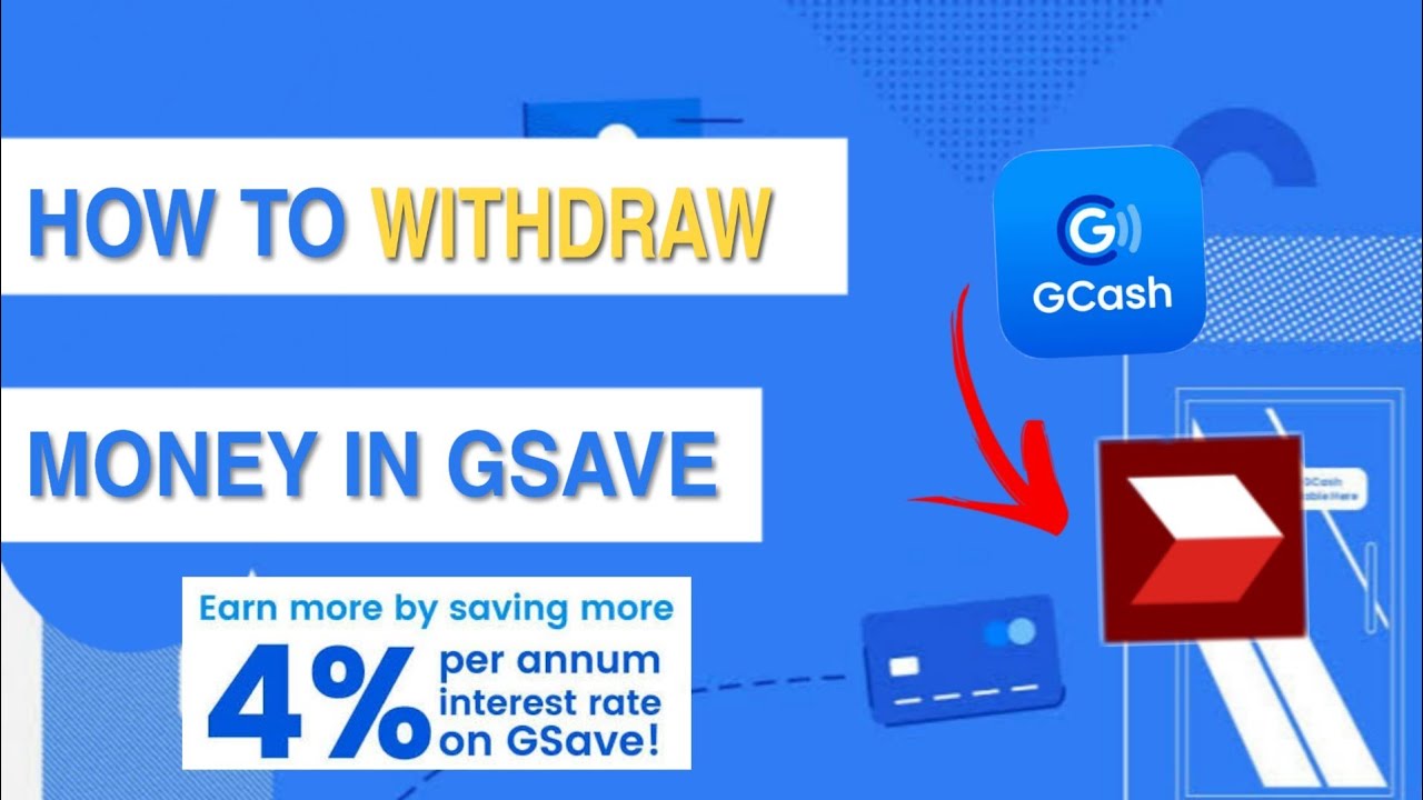 How to WITHDRAW MONEY IN GSAVE | Step by Step Tutorial - YouTube