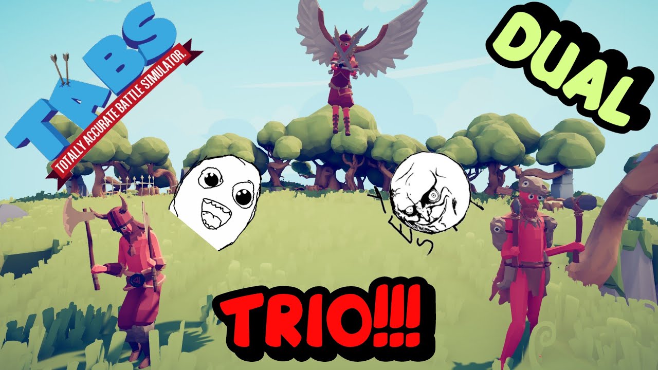 Dual Trio Vs Every Units (Same Price) | TABS - Totally Accurate Battle ...