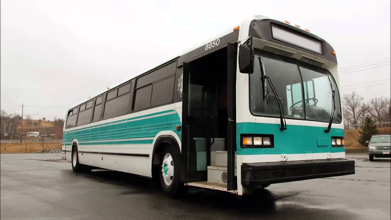 Ex-OmniRide Transit 1988 MCI Classic "8850" (Easy Drive) Sound ...