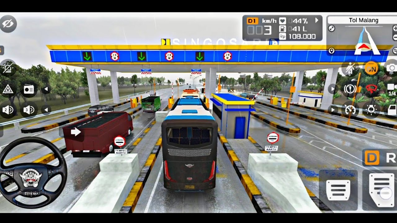 BUS SIMULATOR INDONESIA|Surabaya To Malang|Highly Realistic 3D ...