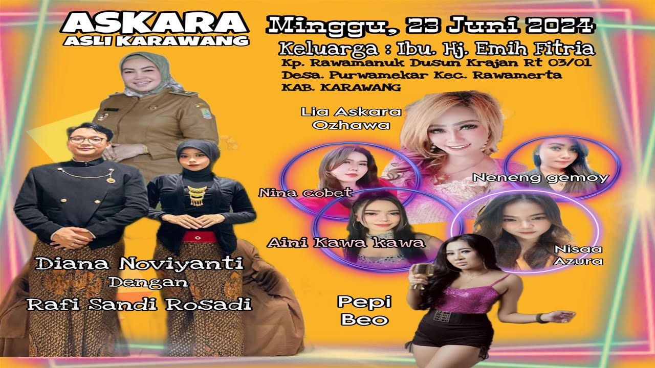 🔴Askara The Music || Rawamerta || Karawang 2024 - YouTube