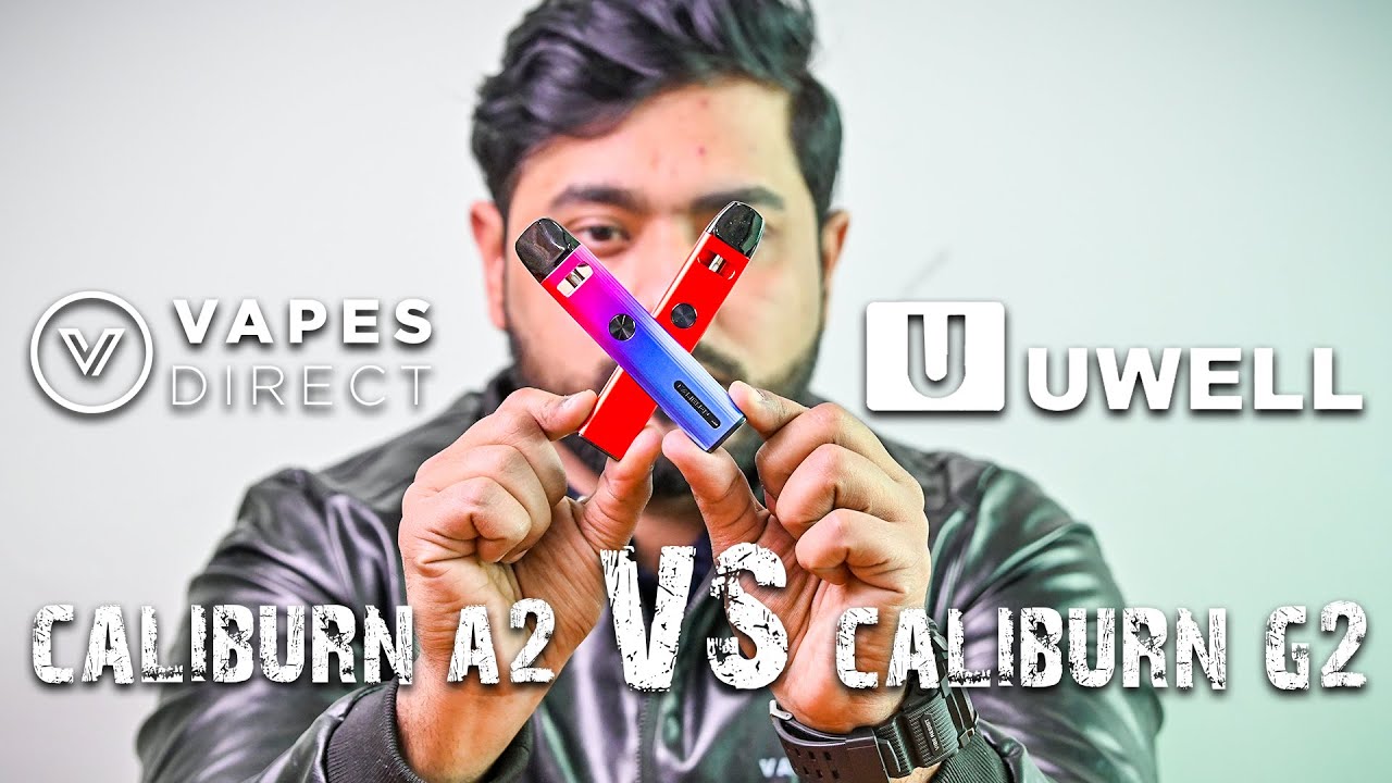 UWELL Caliburn A2 vs G2 (Which one is the best?) Comparison - YouTube
