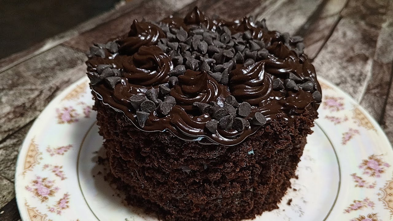 Mini Chocolate Cake Recipe | Bento Chocolate Cake By Shamber's Kitchen ...