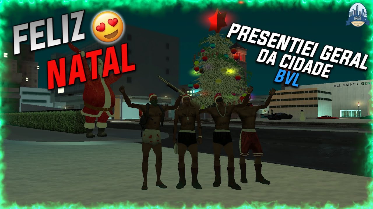 GTA MTA - 🎄🎅 PAPAI NOEL TROLL NA CIDADE 🎅🎄 - #BVL - YouTube