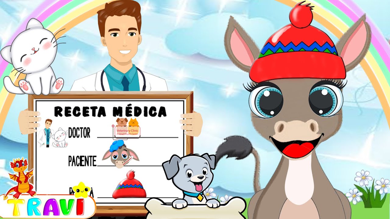 A Mi Burro le Duele la Cabeza Cancion! Canciones Infantiles! Aprende ...