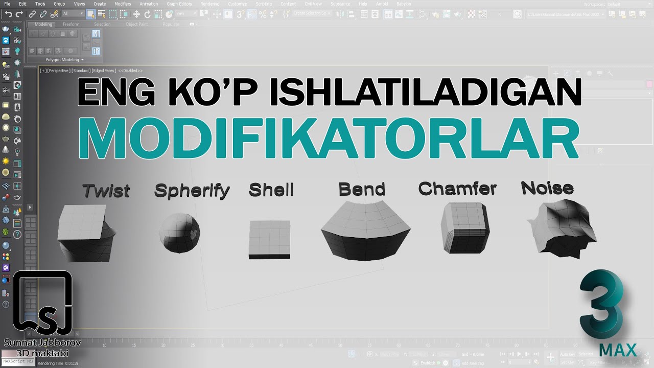 9-Dars I Modifikatorlar - YouTube