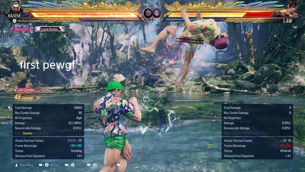 Tekken 8 - my first PEWGF - YouTube