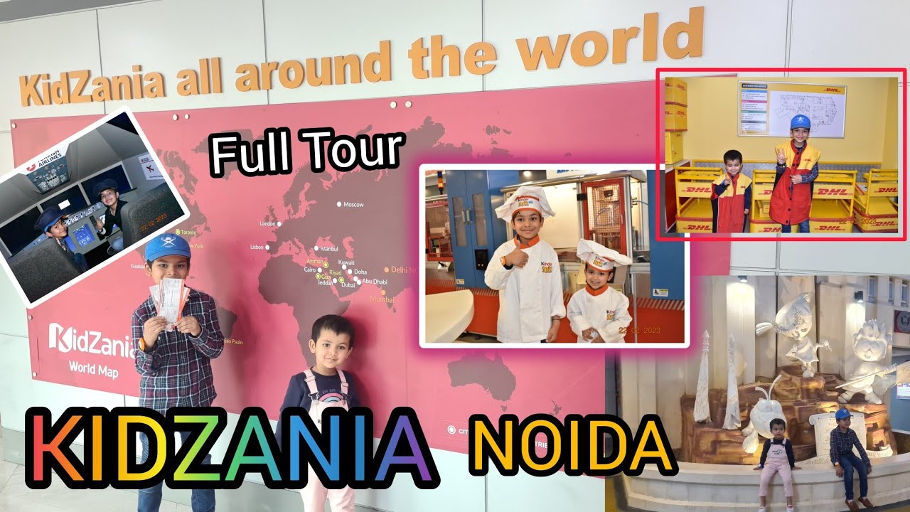 Kidzania Noida full tour of all the activities | Full review | Best ...
