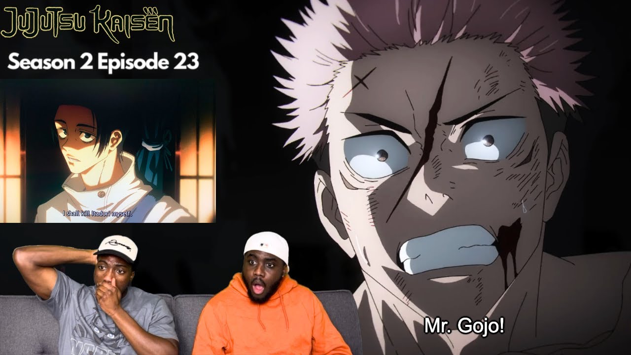 HE'S BACKK!!! JJK FINALE!! JUJUTSU KAISEN SEASON 2 EPISODE 23 GROUP ...