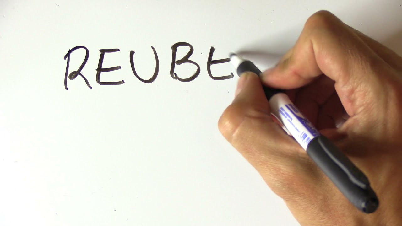 Cómo se escribe RUBÉN en inglés - YouTube