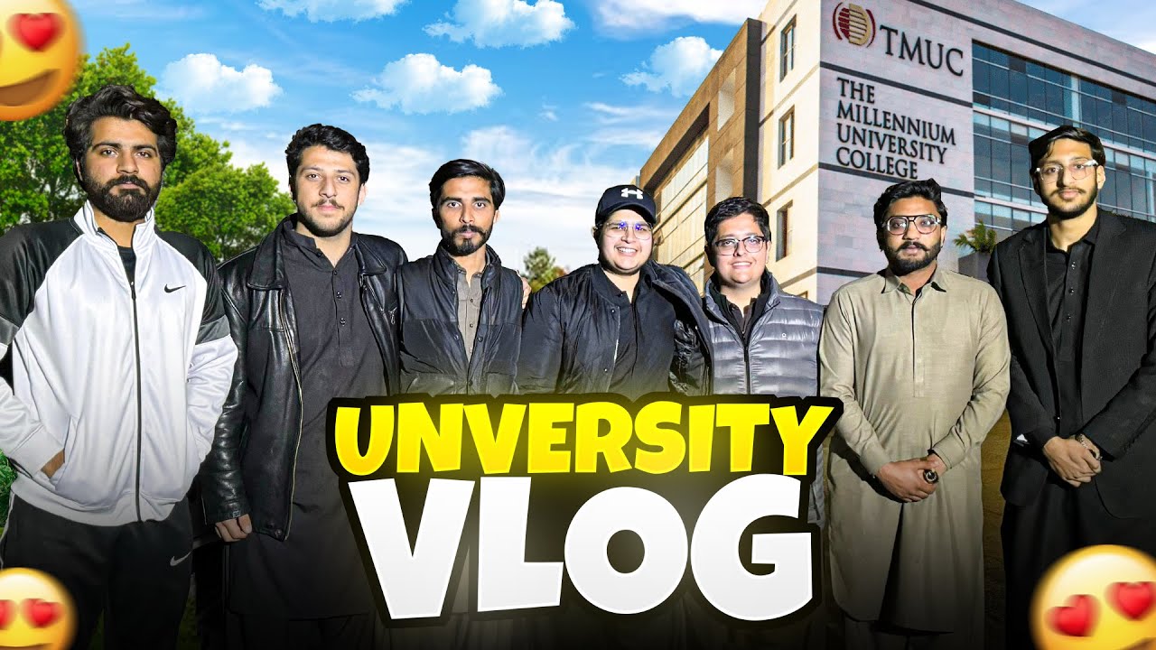 My first university vlog😁 | University life | challenge accepted 🫡 ...